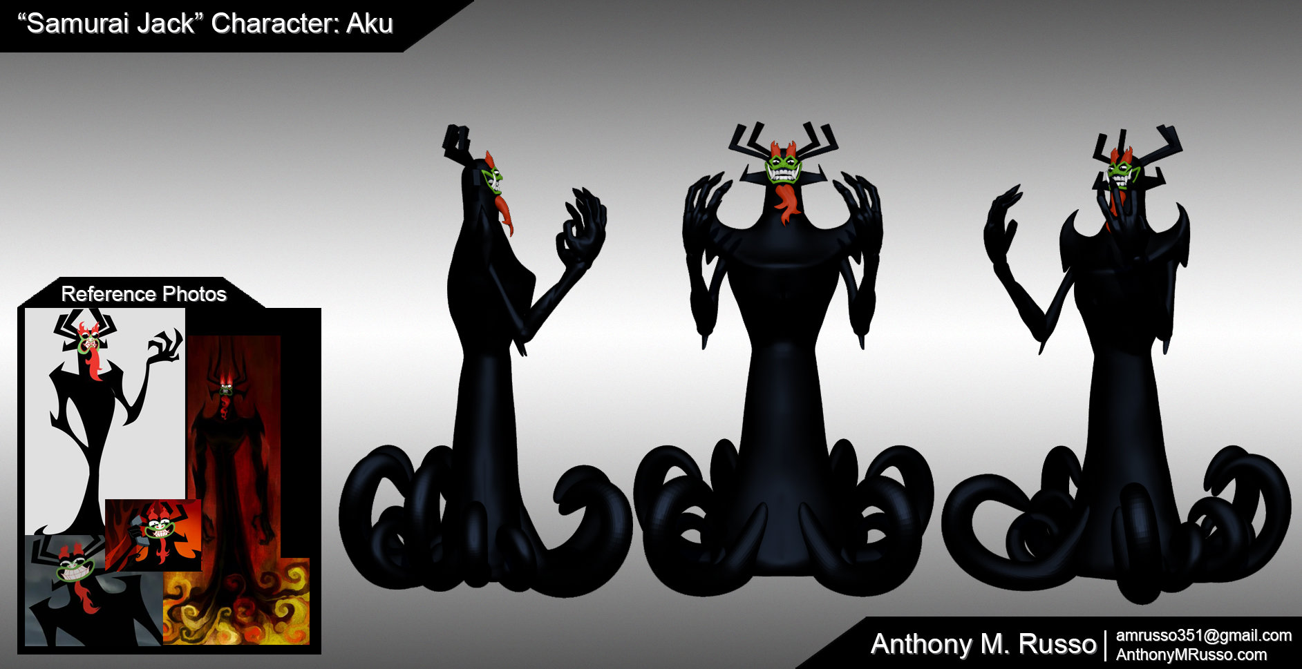 ArtStation - "Samurai Jack" - Aku