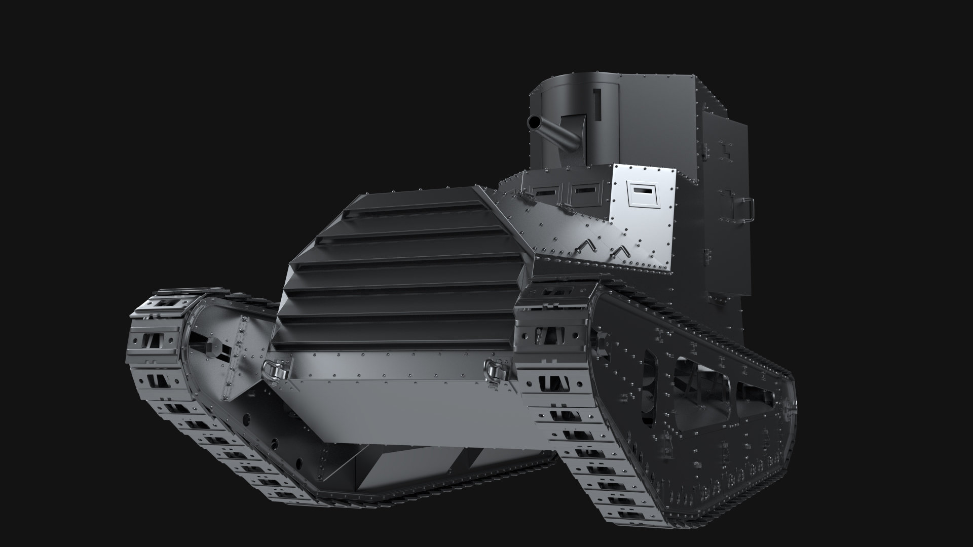 ArtStation - Leichter Kampfwagen II