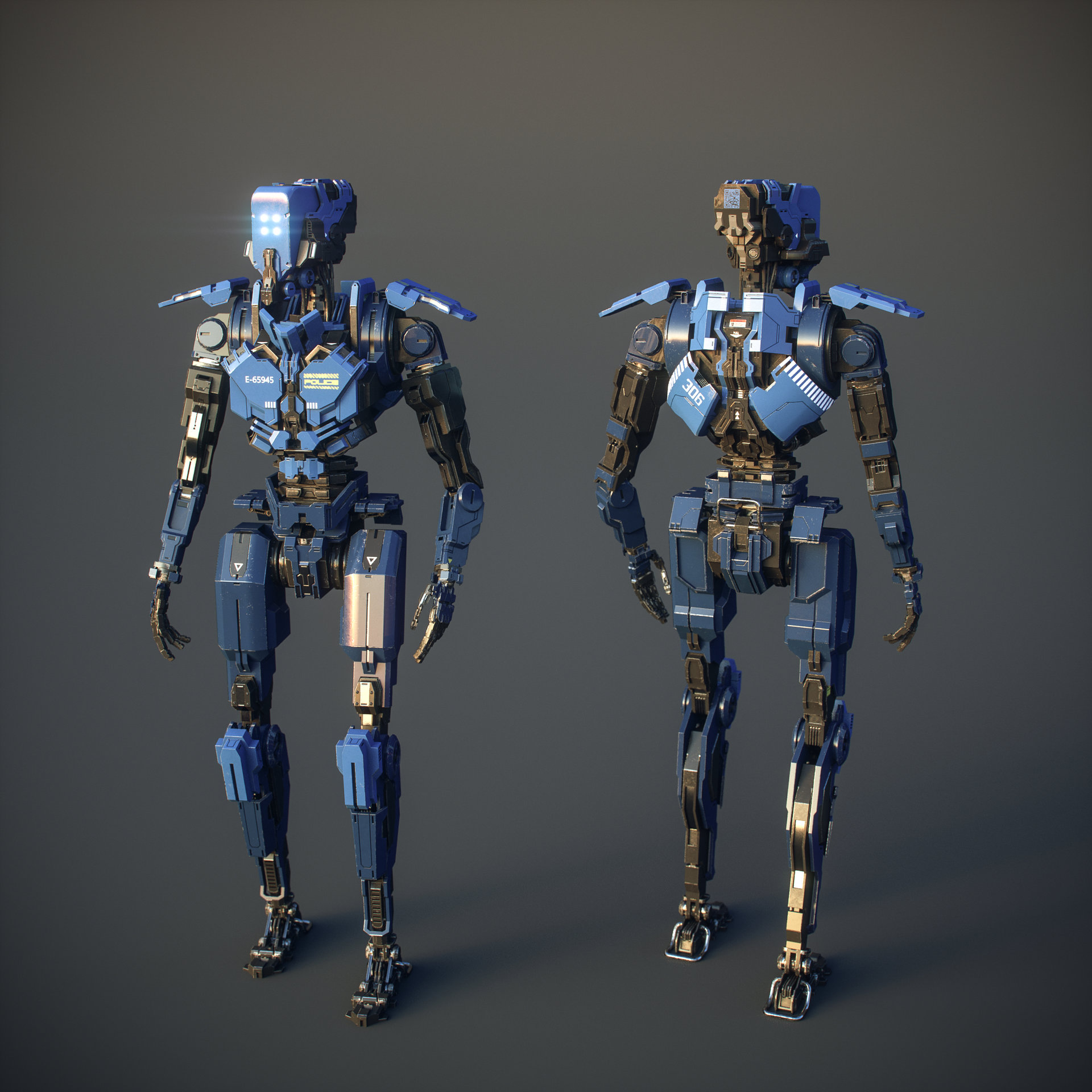 ArtStation - Police Robot