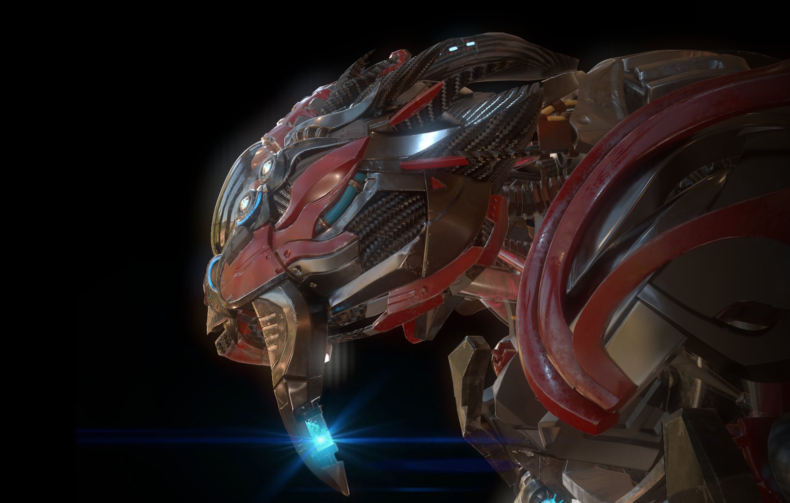 Ken Jiang - Mecha Saber Tooth