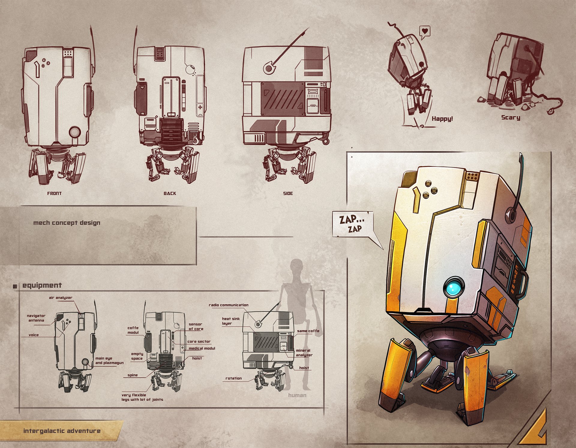 ArtStation - Intergalactic Adventure