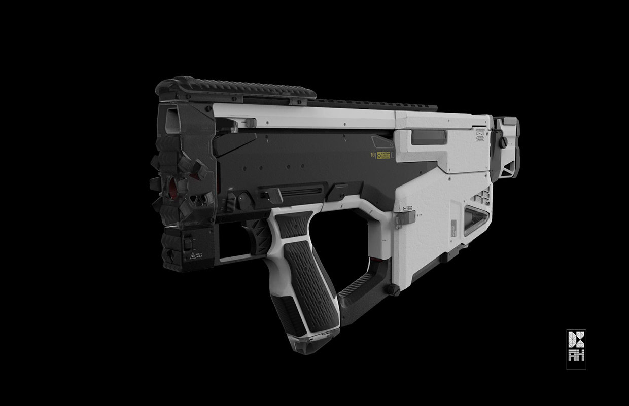 ArtStation - Weapon Render Test