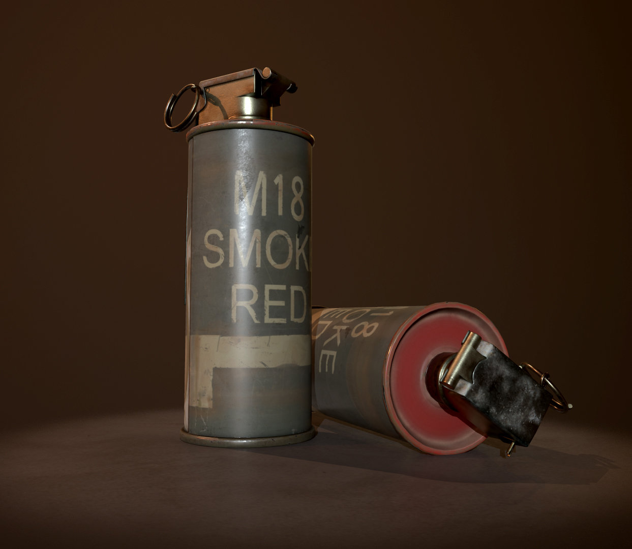 ArtStation - smoke grenade