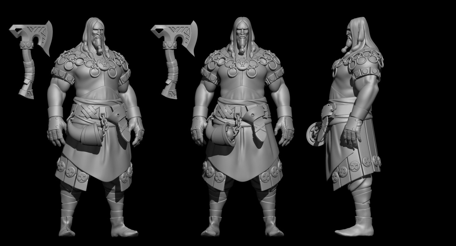 Daniel Soloviov - Hero of Nords (male)