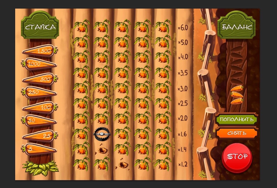 ArtStation - Casual Game about rabbit & carrot