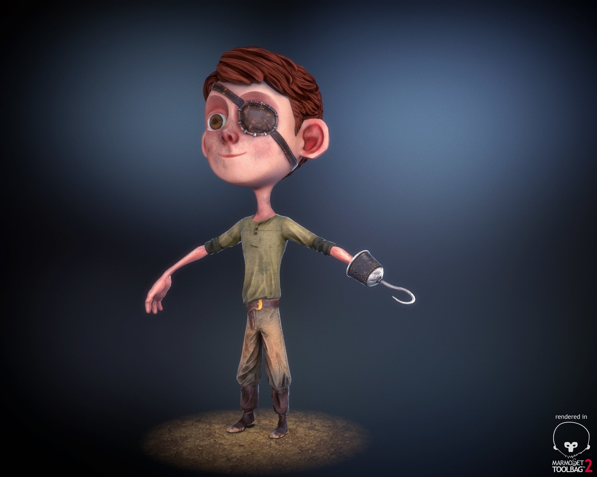 Davide Filianoti - Wally The Pirate! Monkey Island Fanart