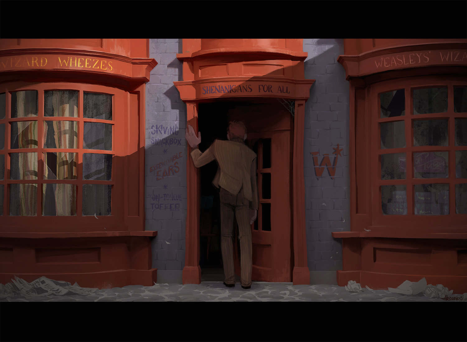 ArtStation - Weasley's Wizarding Wheezes