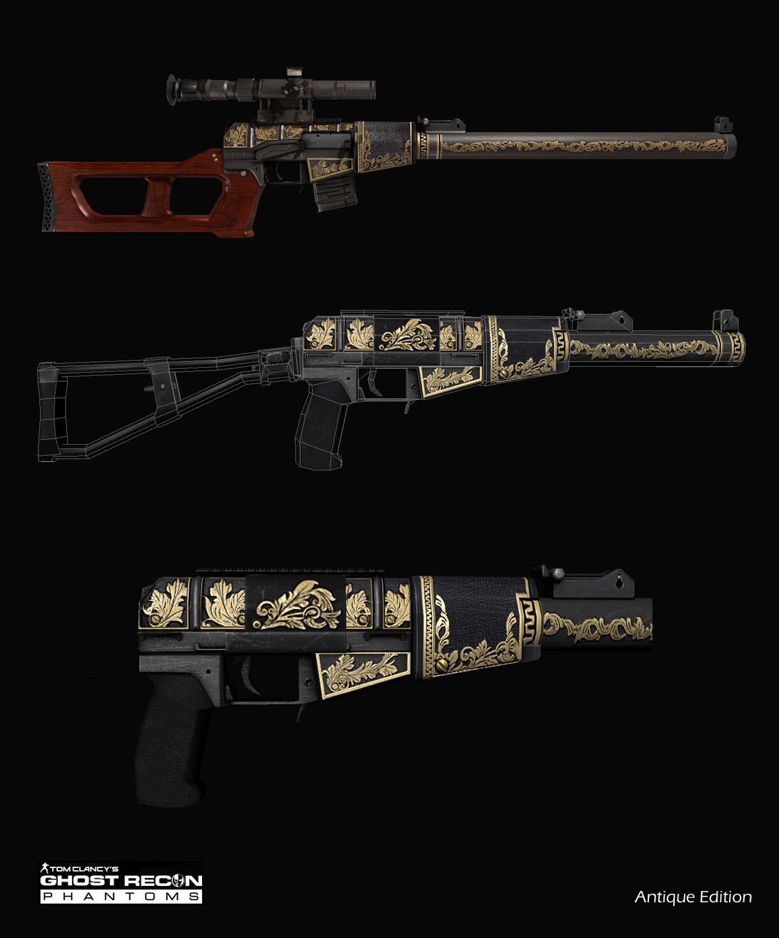 ArtStation - Antique Weapons - Ghost Recon Phantoms