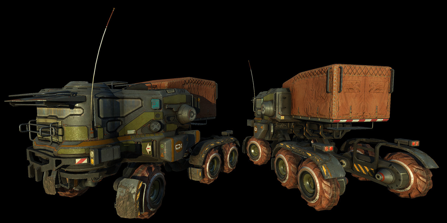 ArtStation - EVOLVE all terrain vehicle 2
