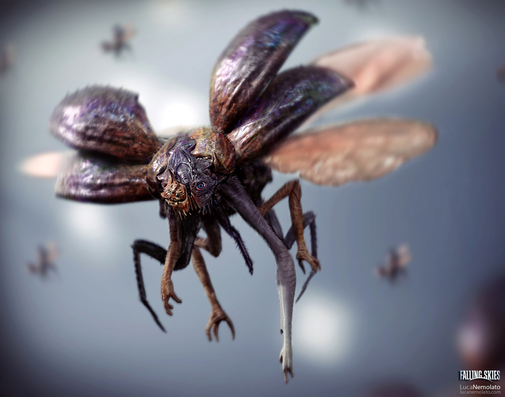 ArtStation - Falling Skies s.5 - Wasper, Luca Nemolato