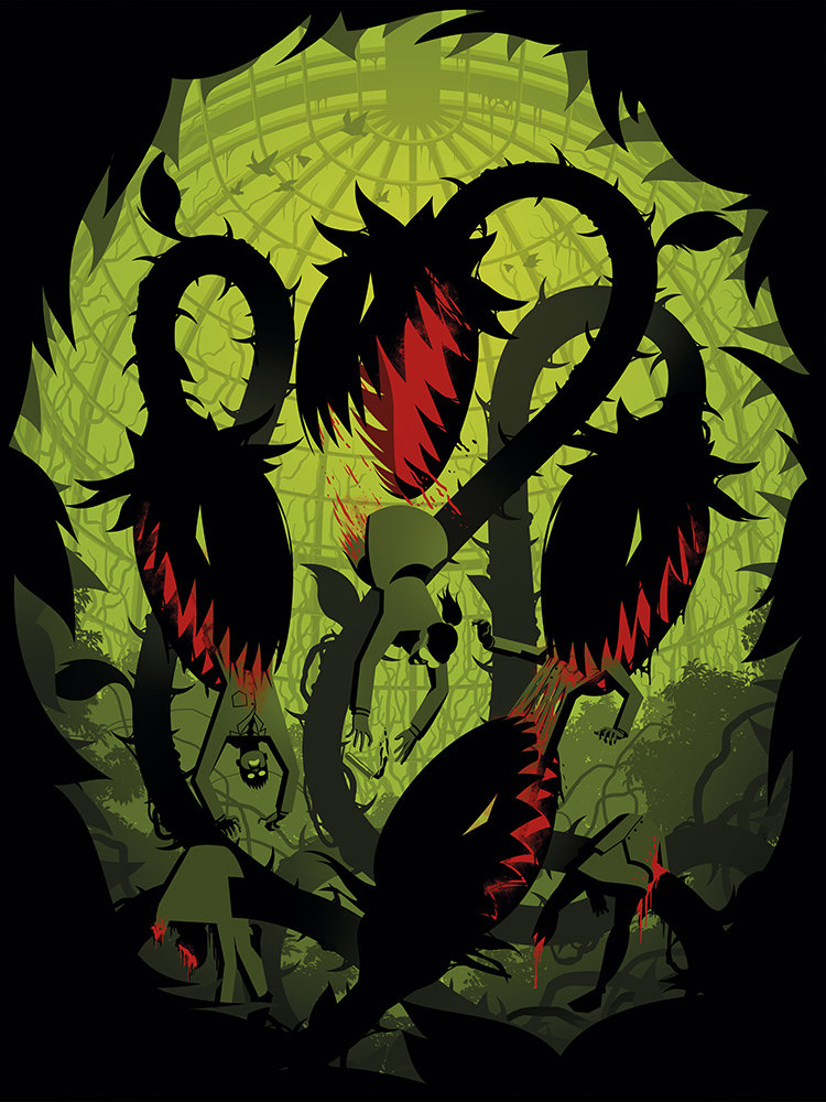 ArtStation - Panic in the Botanic Garden