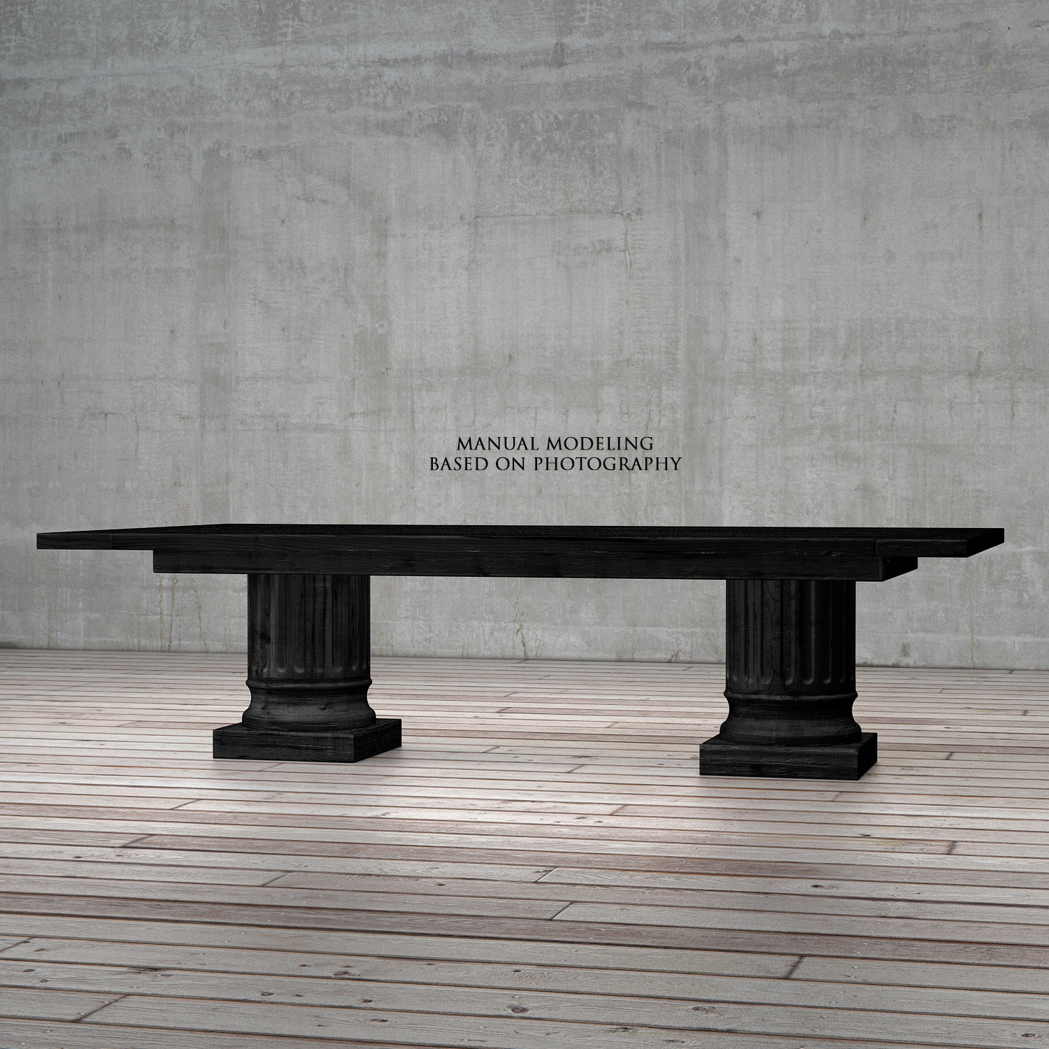 Restoration Hardware - Salvaged Wood Architectural Column Rectangular ...