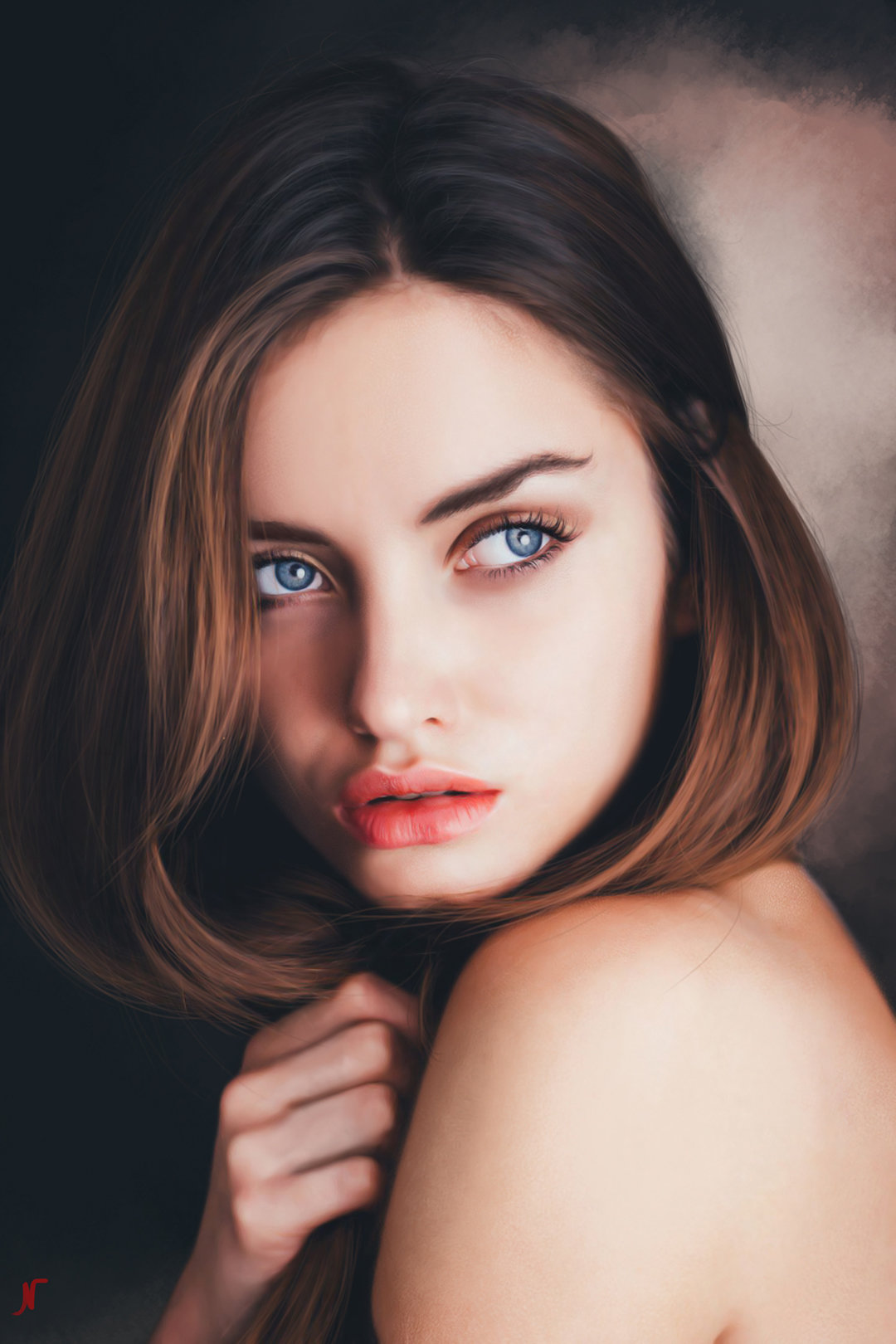 ArtStation - Color Study Portrait