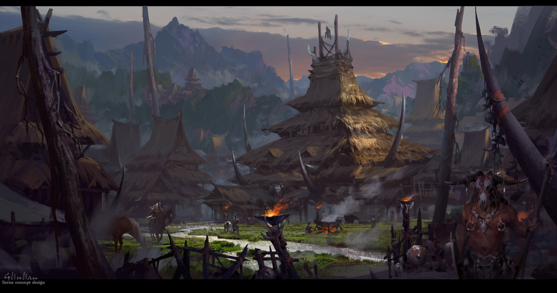 ArtStation - Savage tribes