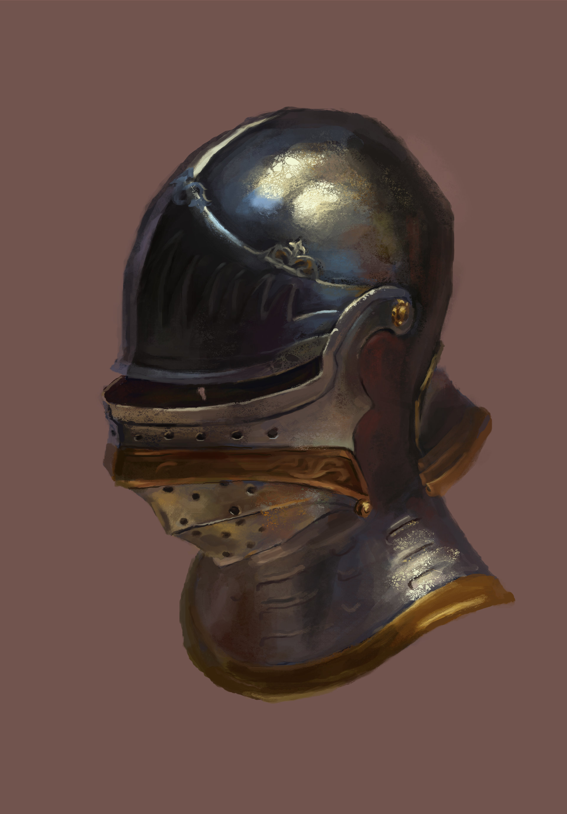 ArtStation - Helmet Study