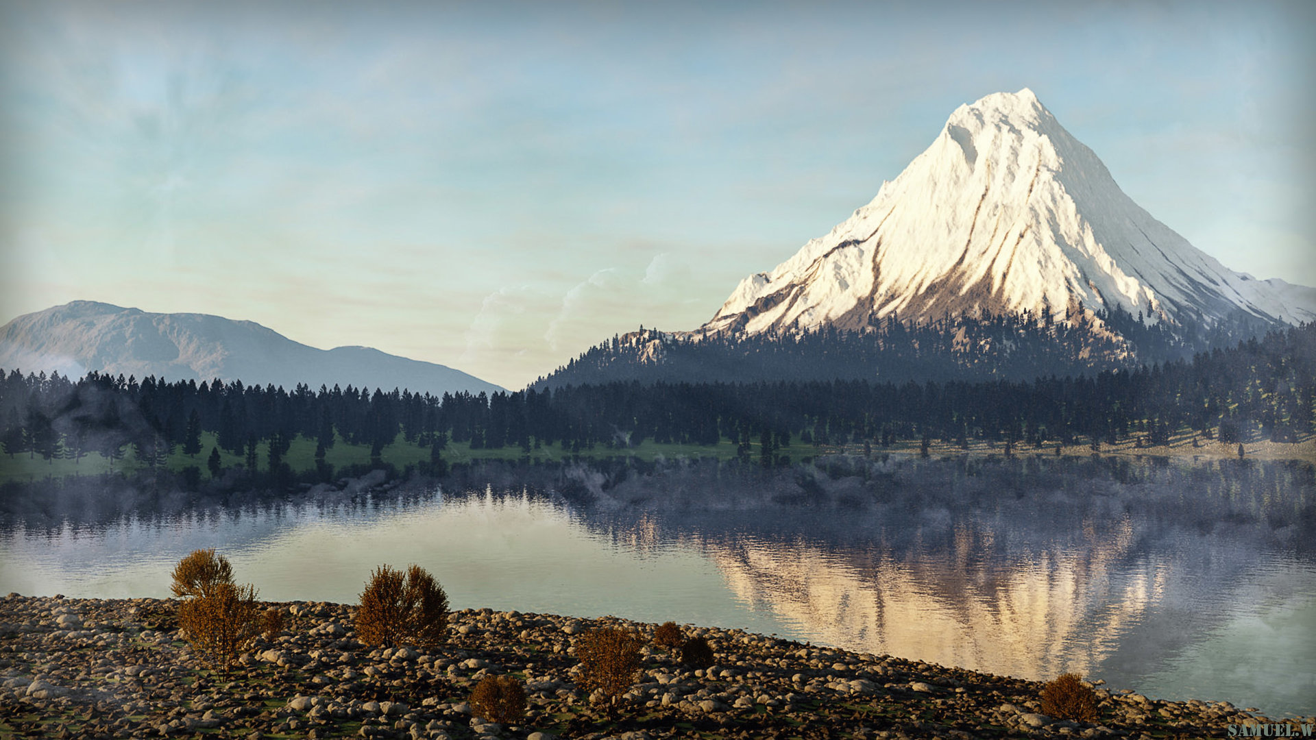 ArtStation - Mountain View