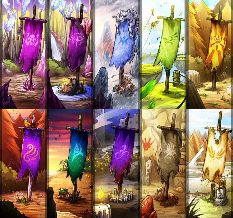 ArtStation - FR: Banner Commission Compile 2