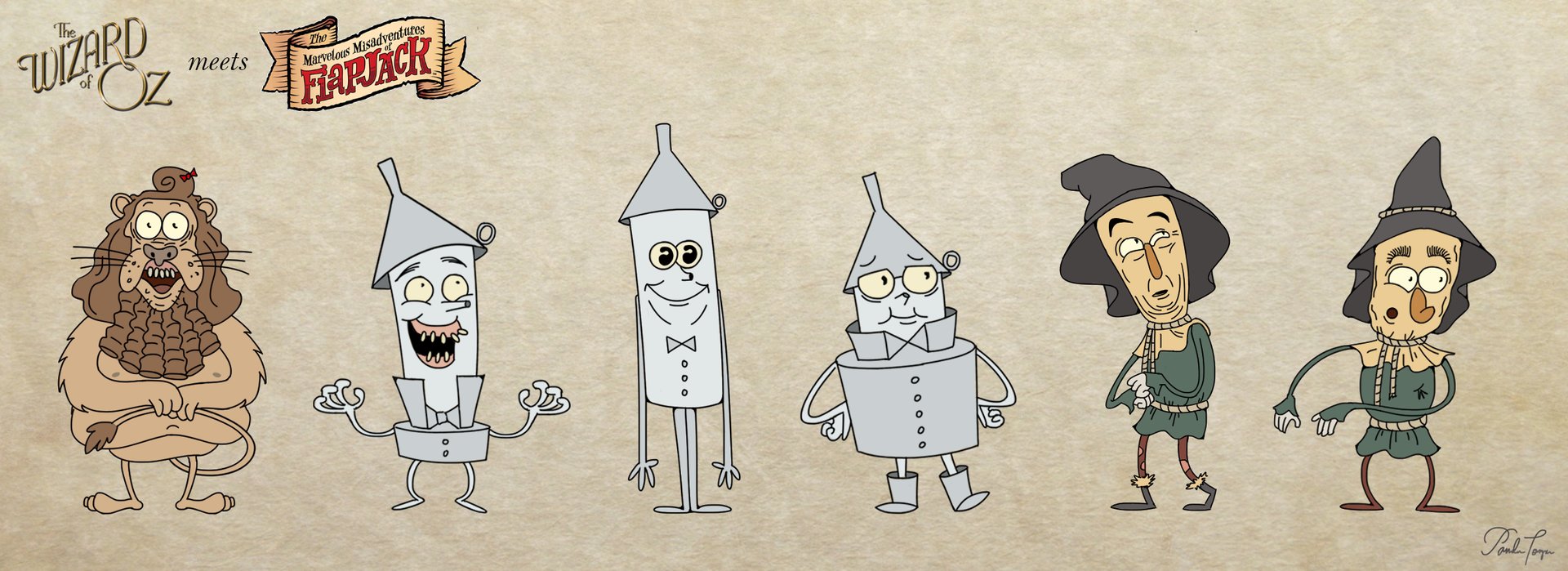 Misadventures Of Flapjack Characters