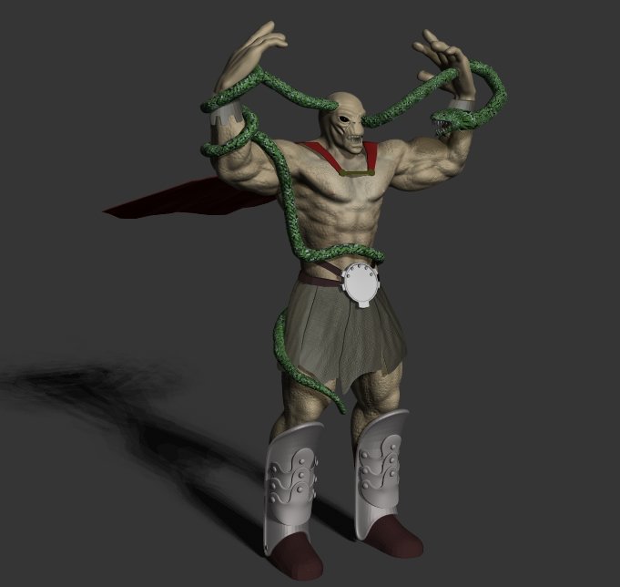 ArtStation - Exaggerated anatomy study (wip)