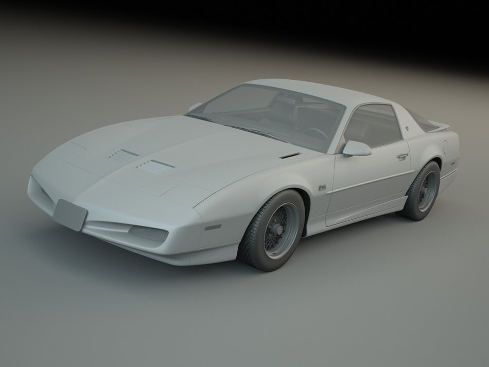 ArtStation - Pontiac Firebird Trans Am GTA 1991