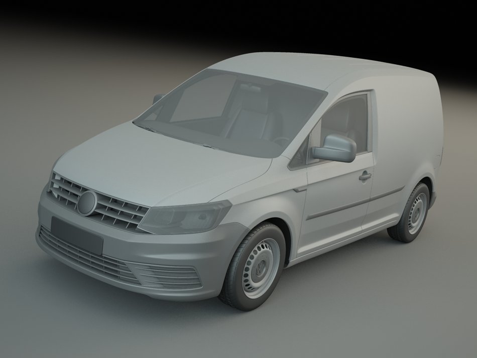 ArtStation - Volkswagen Caddy VAN 2016