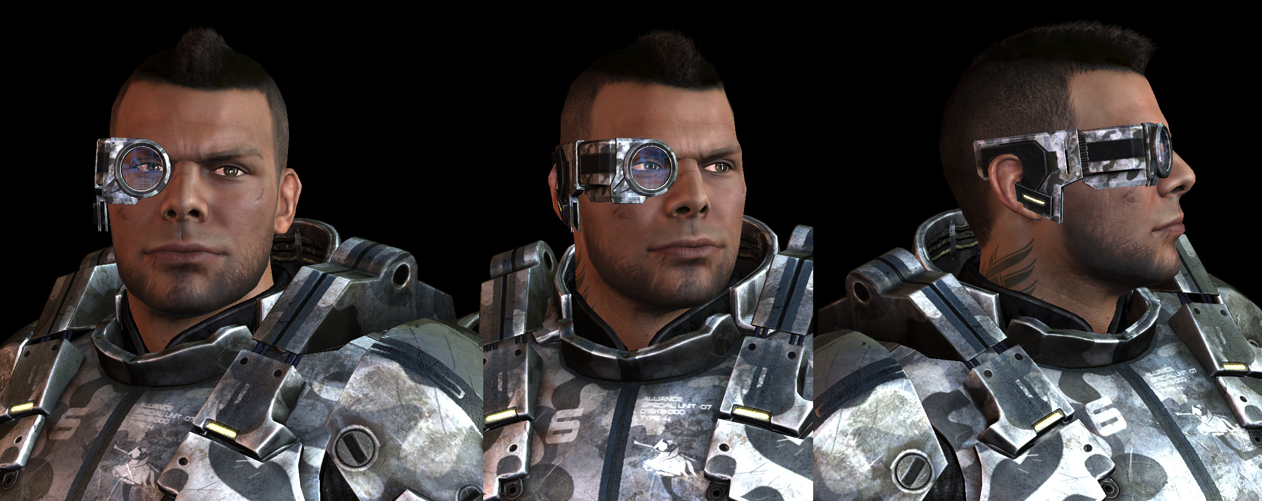 Rodrigue Pralier - Mass Effect 3 James full set