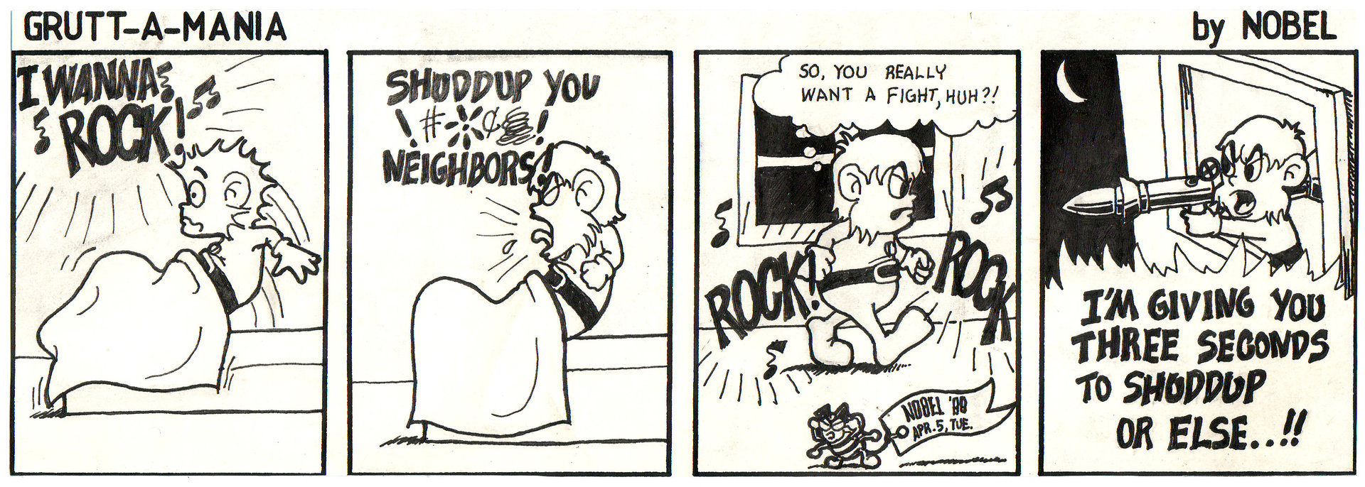 ArtStation - Grutt-A-Mania Comic Strip
