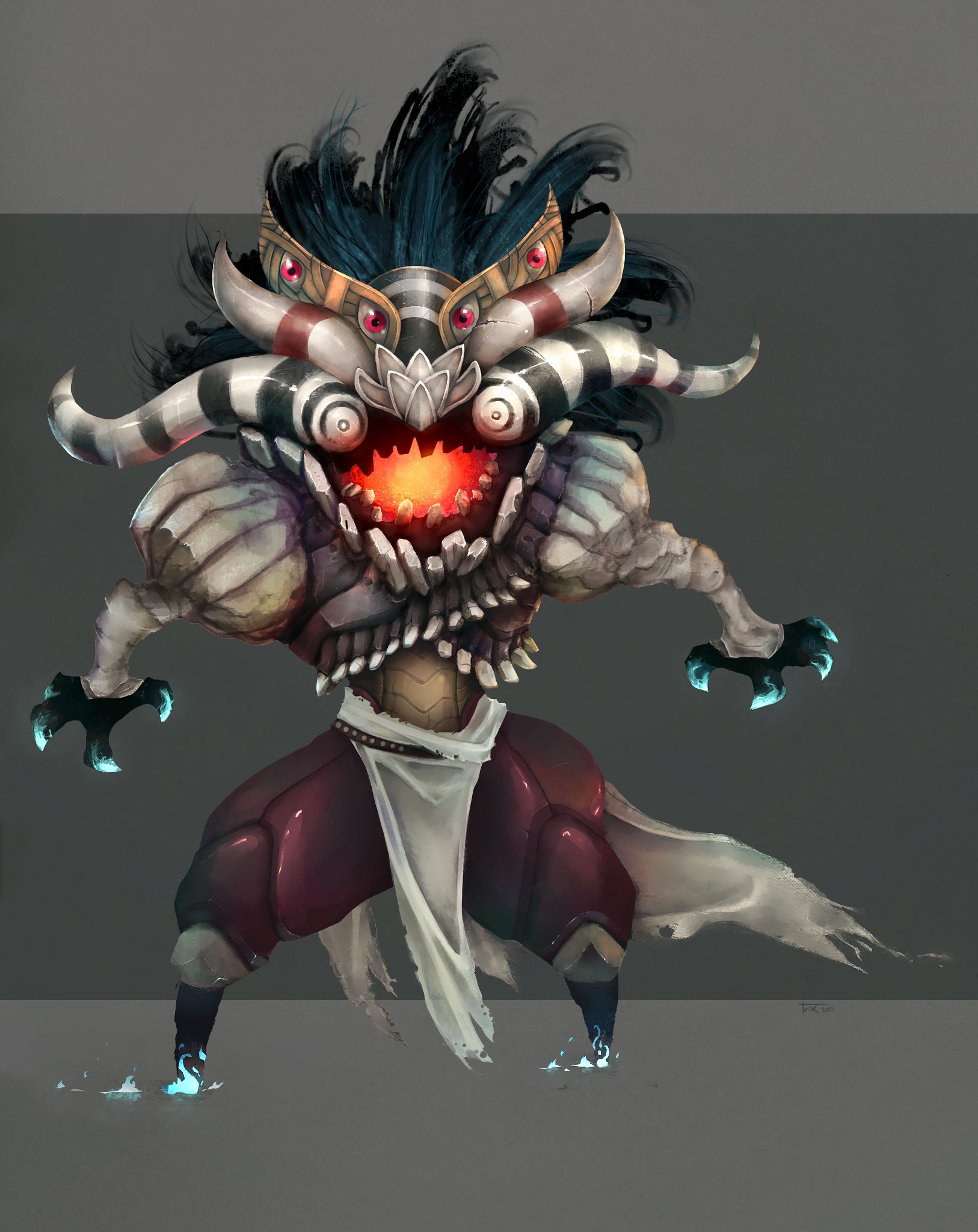 ArtStation - The Tirana Demon