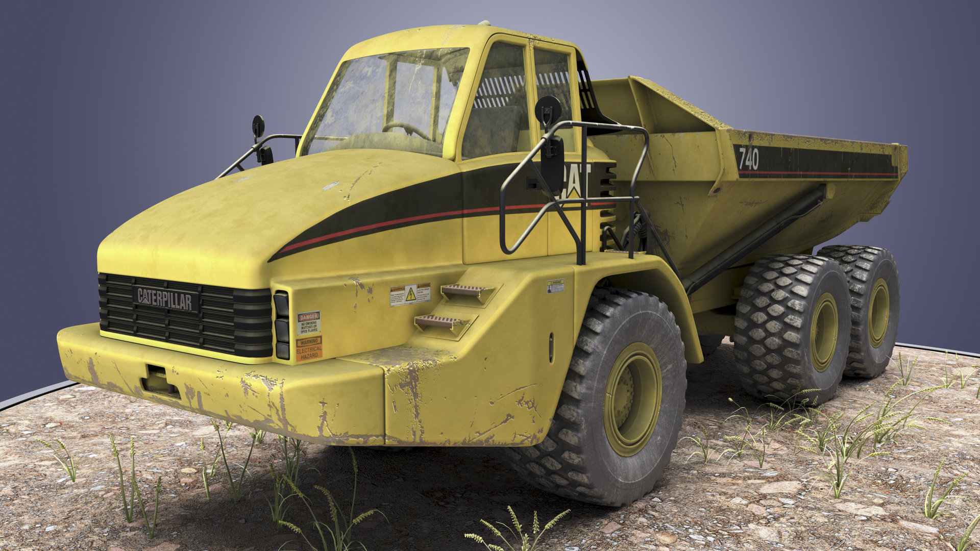 Dana Klaren - Caterpillar 740