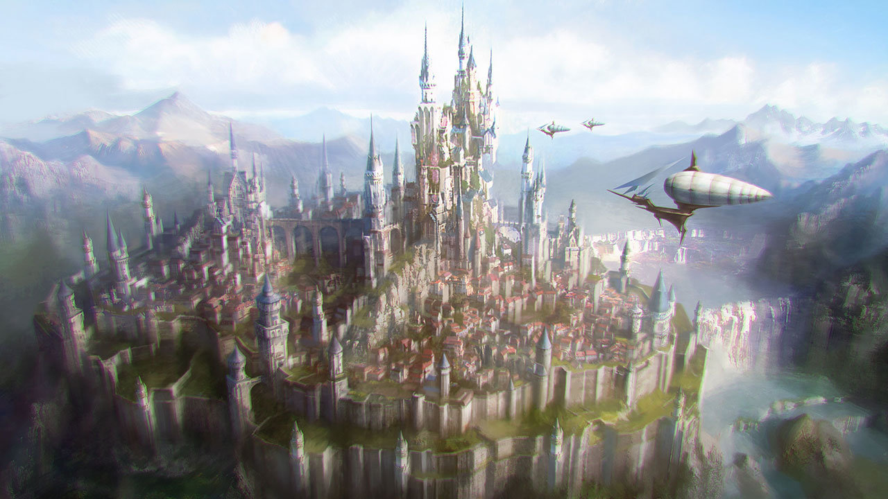 Waterfall Citadel by Silentfield : r/ImaginaryCastles