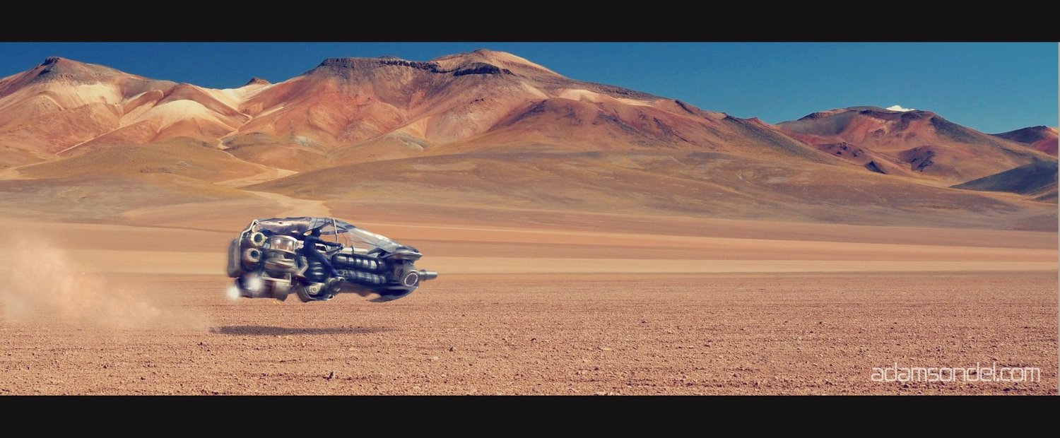 ArtStation - The Desert RIder