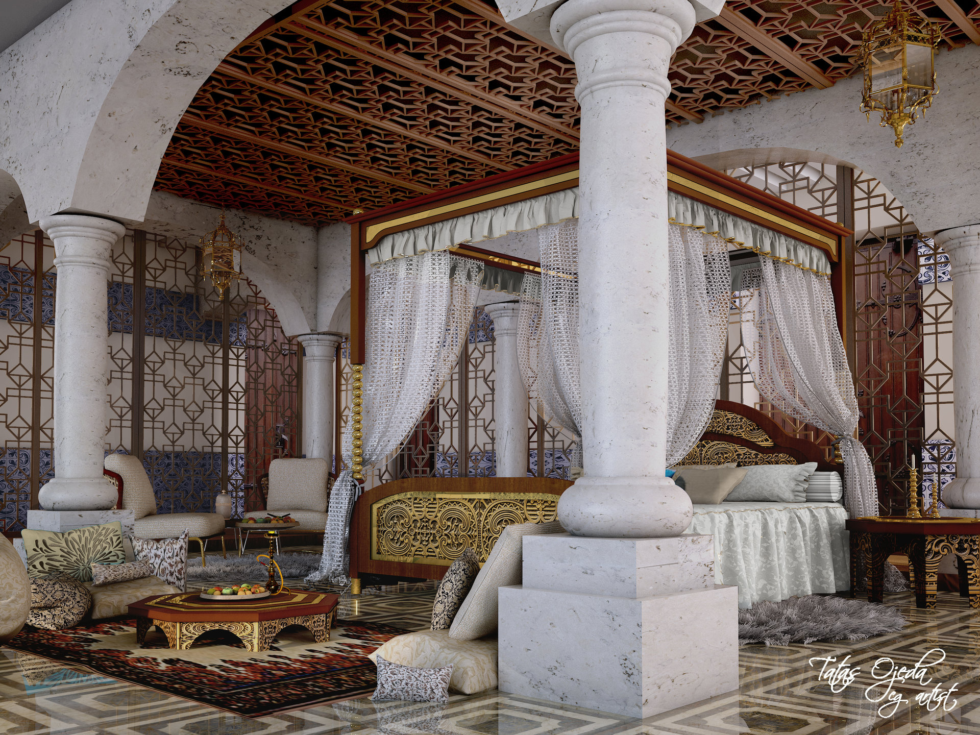 ArtStation - Arabic Room