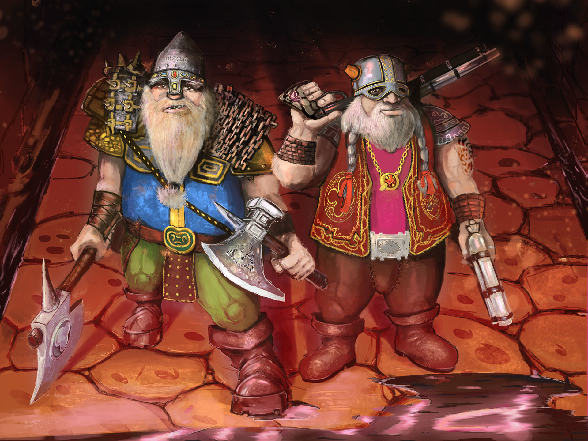 ArtStation - dwarves