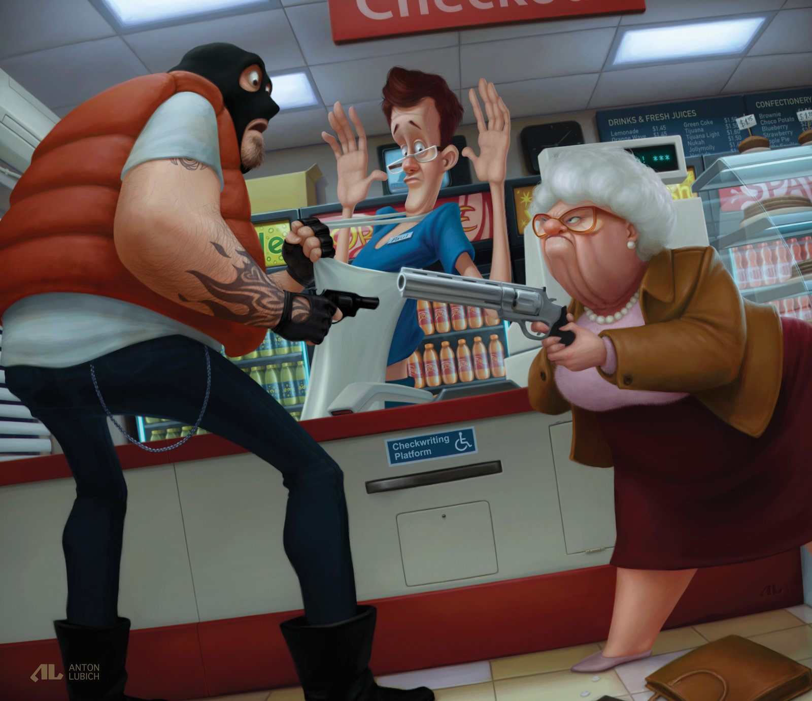 ArtStation - Robbery