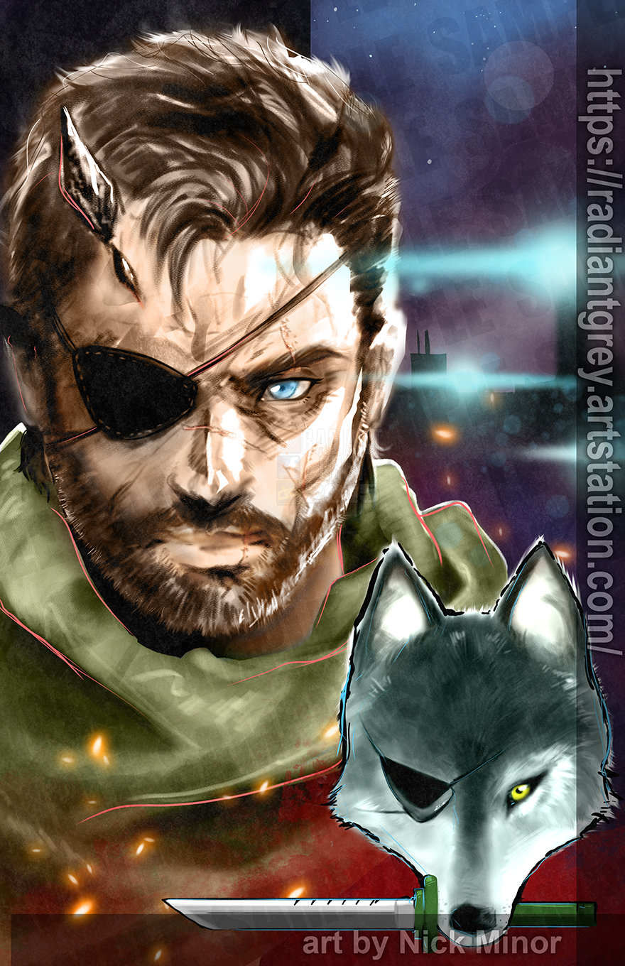 Nick Minor - MGS V - Big Boss and D-Dog