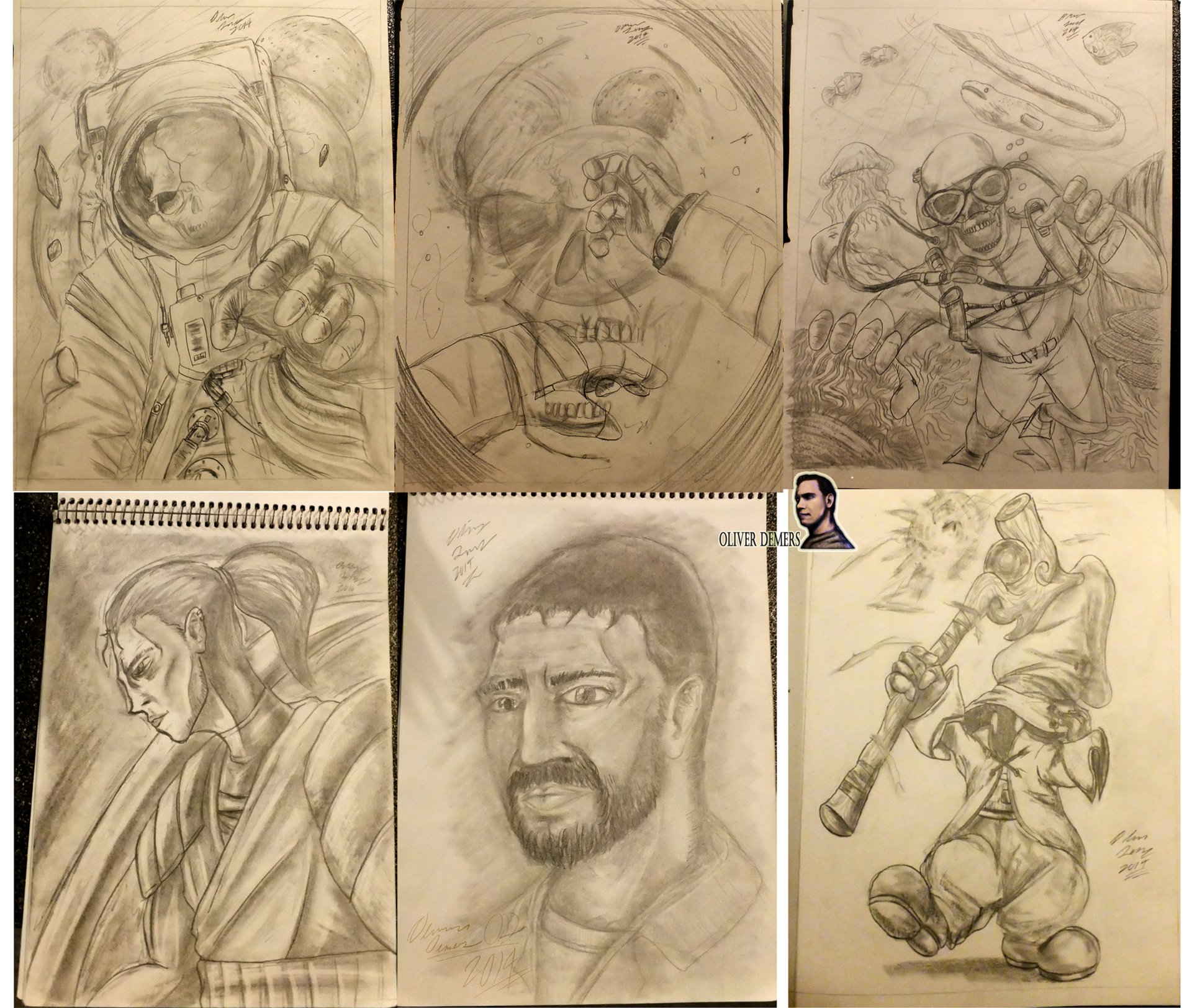 ArtStation - Traditional work 2014