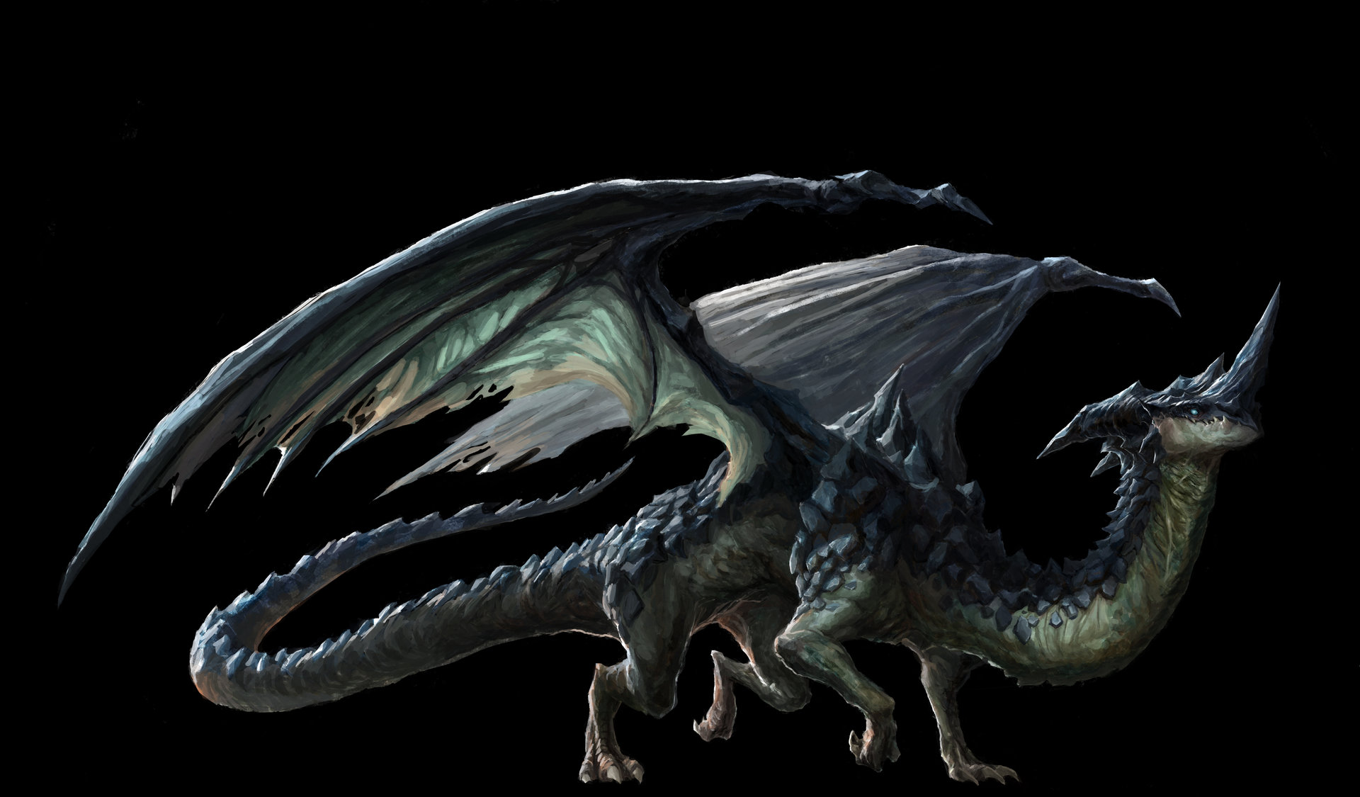 ArtStation - Rocky dragon, Lucas Salcedo