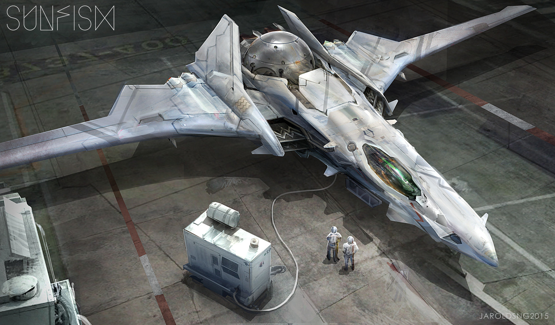 ArtStation - Sunfish Plane