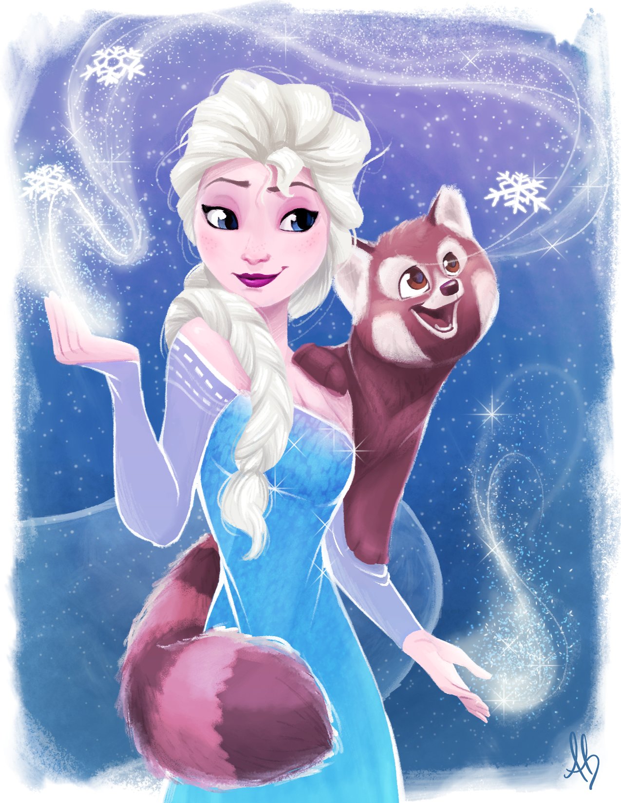 ArtStation - Elsa & Remy
