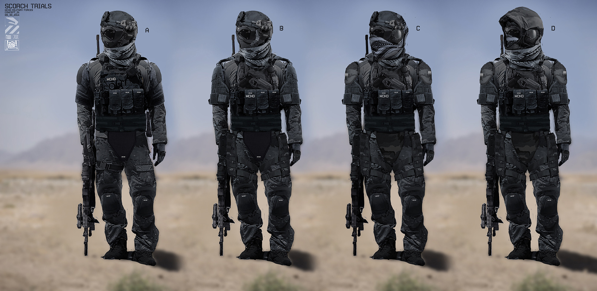 Nivanh Chanthara - The Scorch Trials_WCKD_Troopers_Concepts.