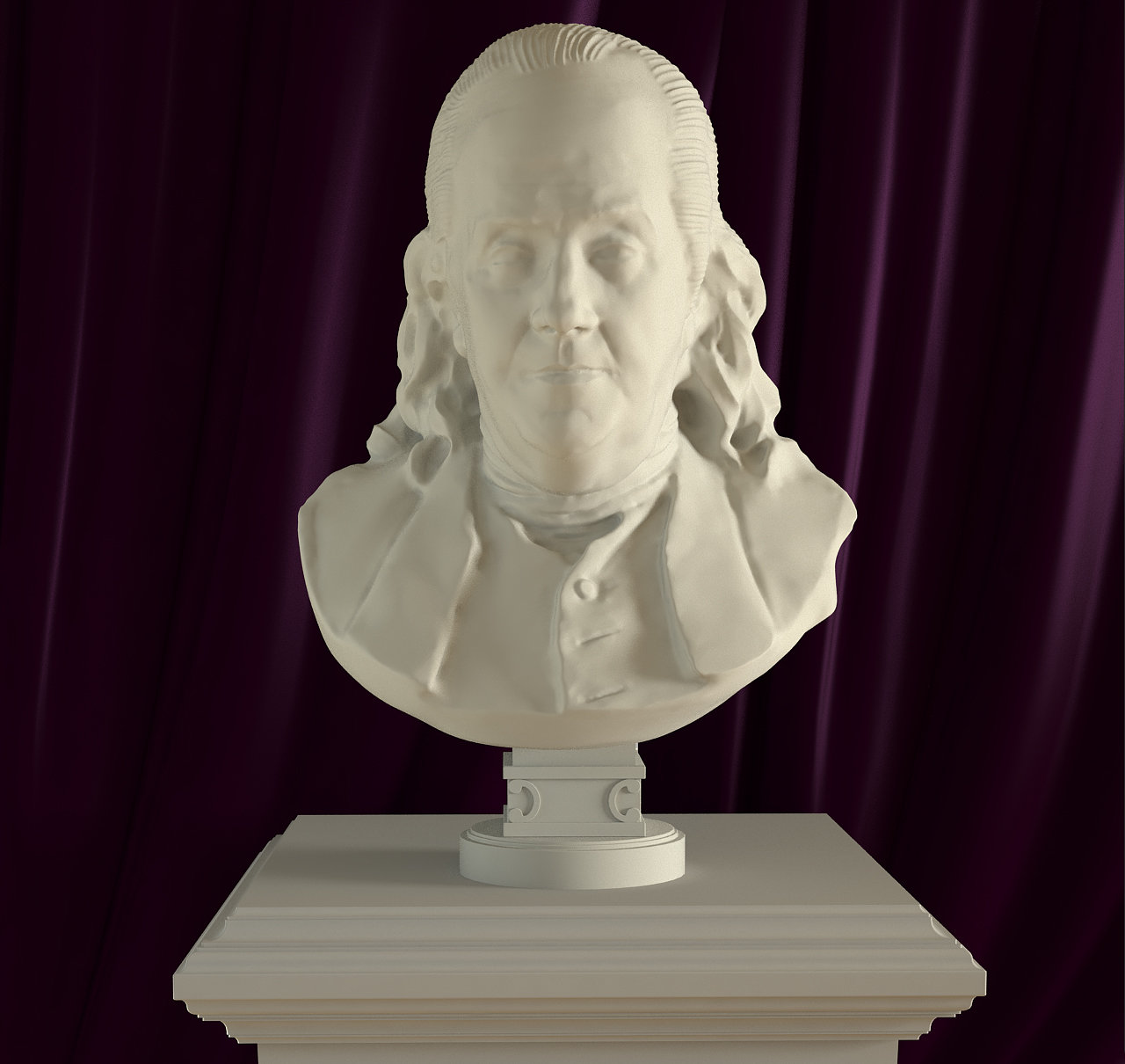 ArtStation - Benjamin Franklin