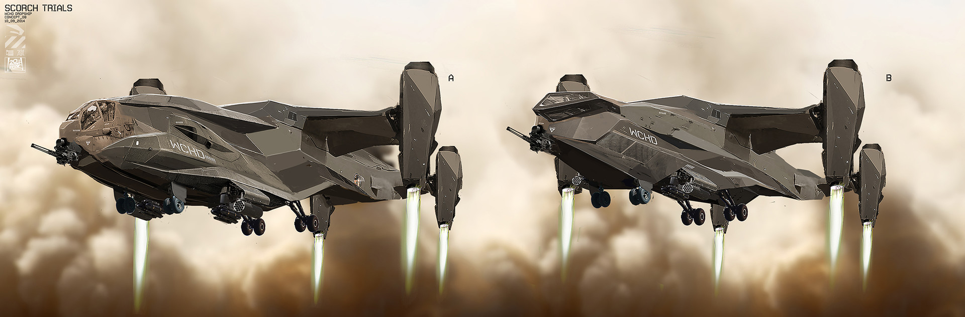 Nivanh Chanthara - The Scorch Trials_WCKD_Dropship_Concepts.