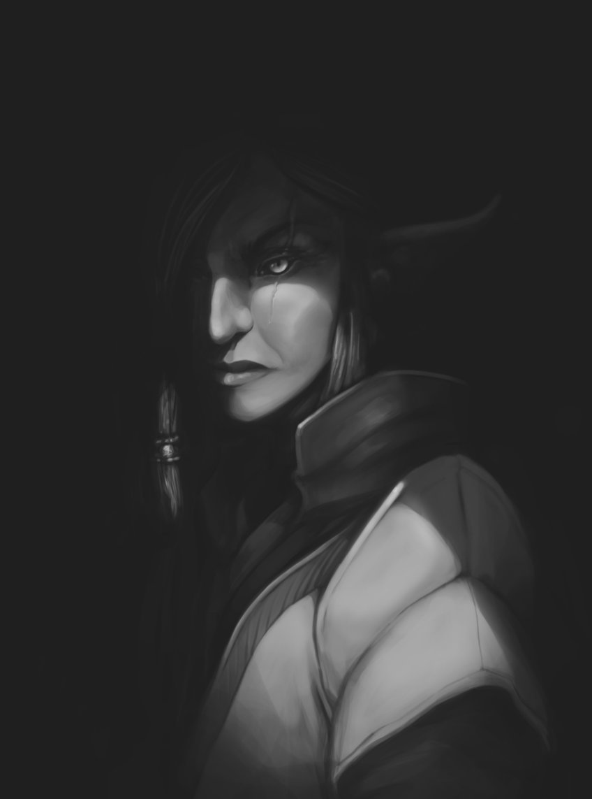 ArtStation - Elf's portrait