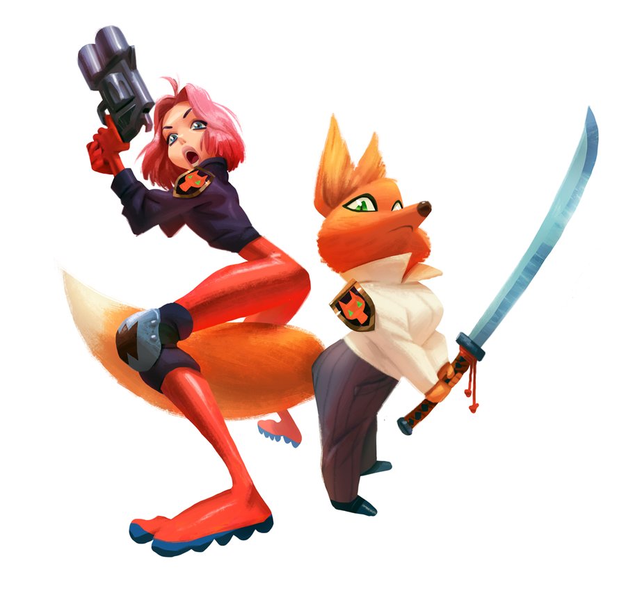 ArtStation - Fox detective