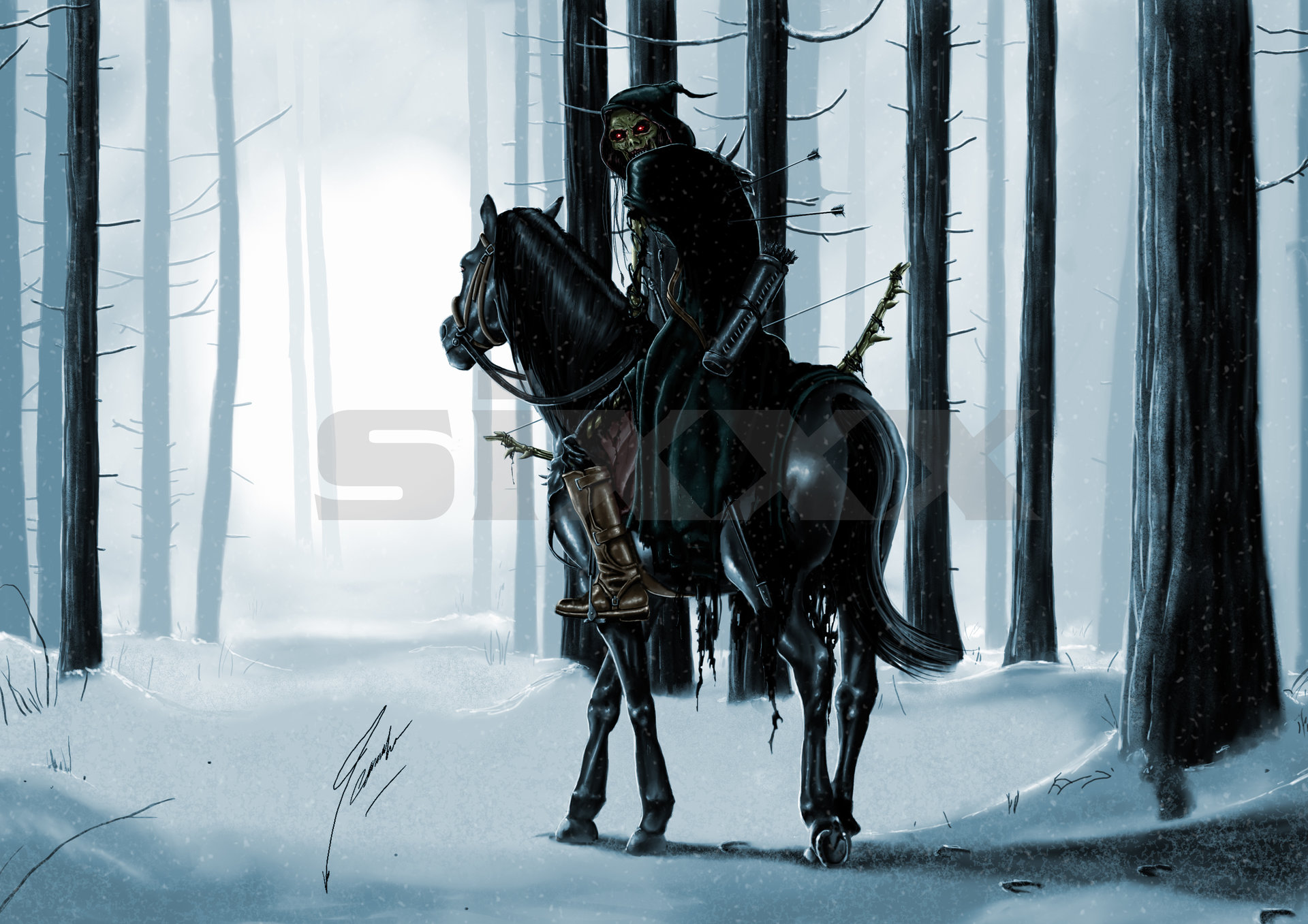 ArtStation - Dark Rider