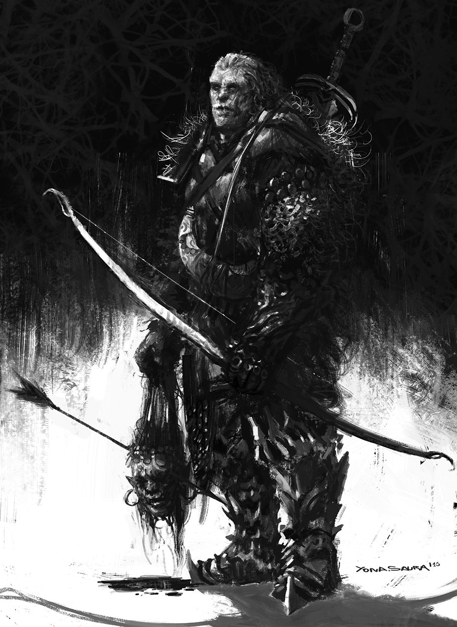 ArtStation - One shot, one Orc