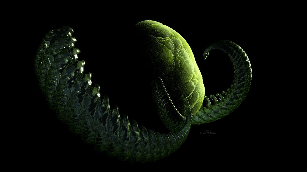 ArtStation - Alien seedling