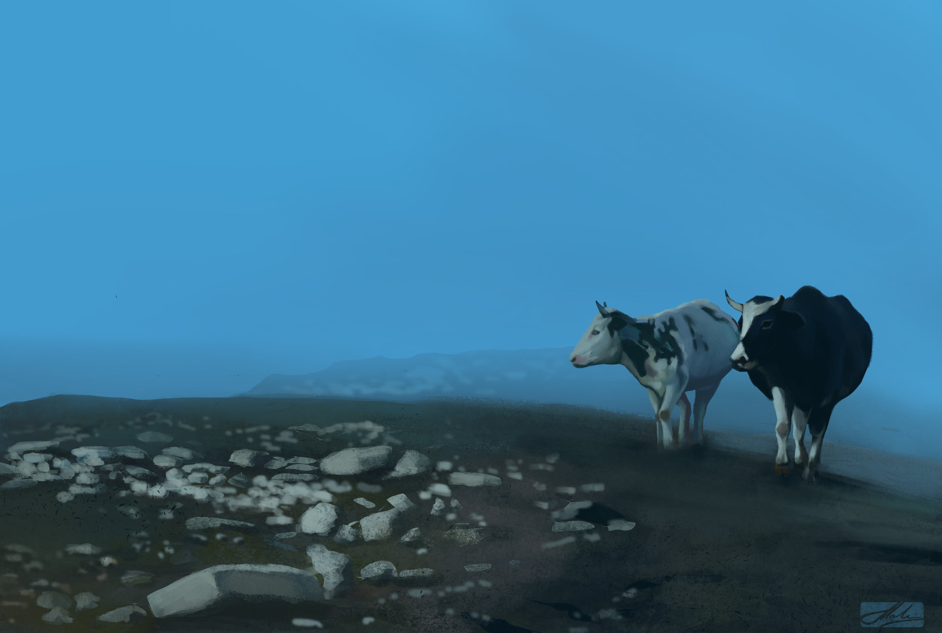 ArtStation - cows
