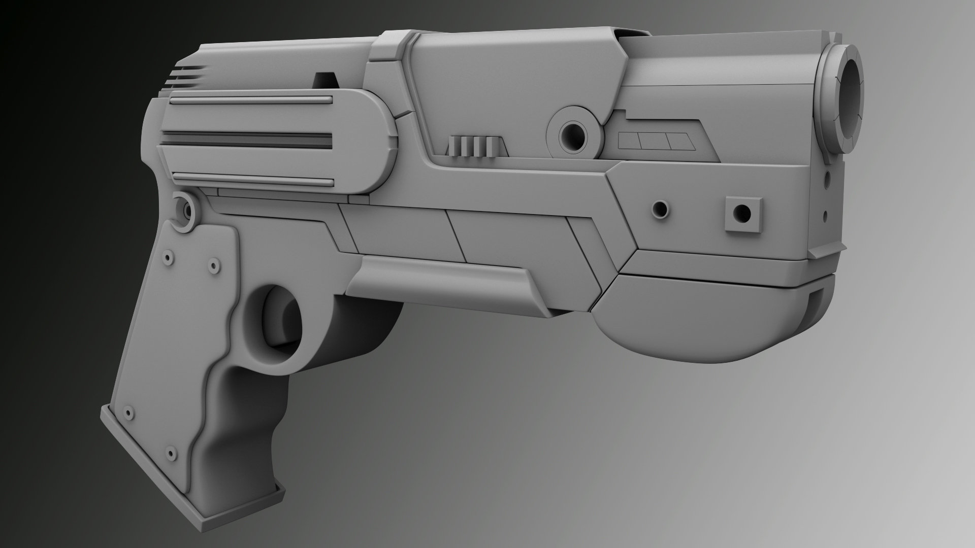 ArtStation - FUTURISTIC GUN