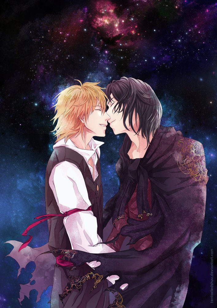 ArtStation - commission: Dorian and Suna